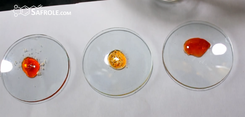 Marquis Reagent Test Experiment - Safrole