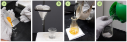 Recrystallization and hot filtration - Safrole