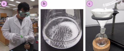 Decanting, gravity filtration and liquid transferring - Safrole