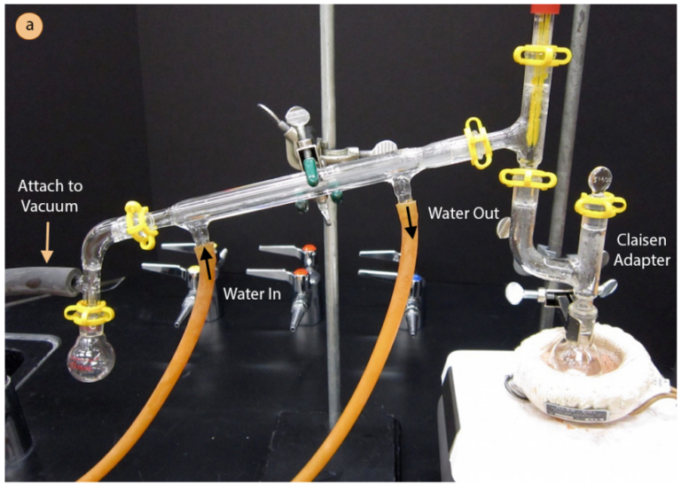 Vacuum distillation - Safrole