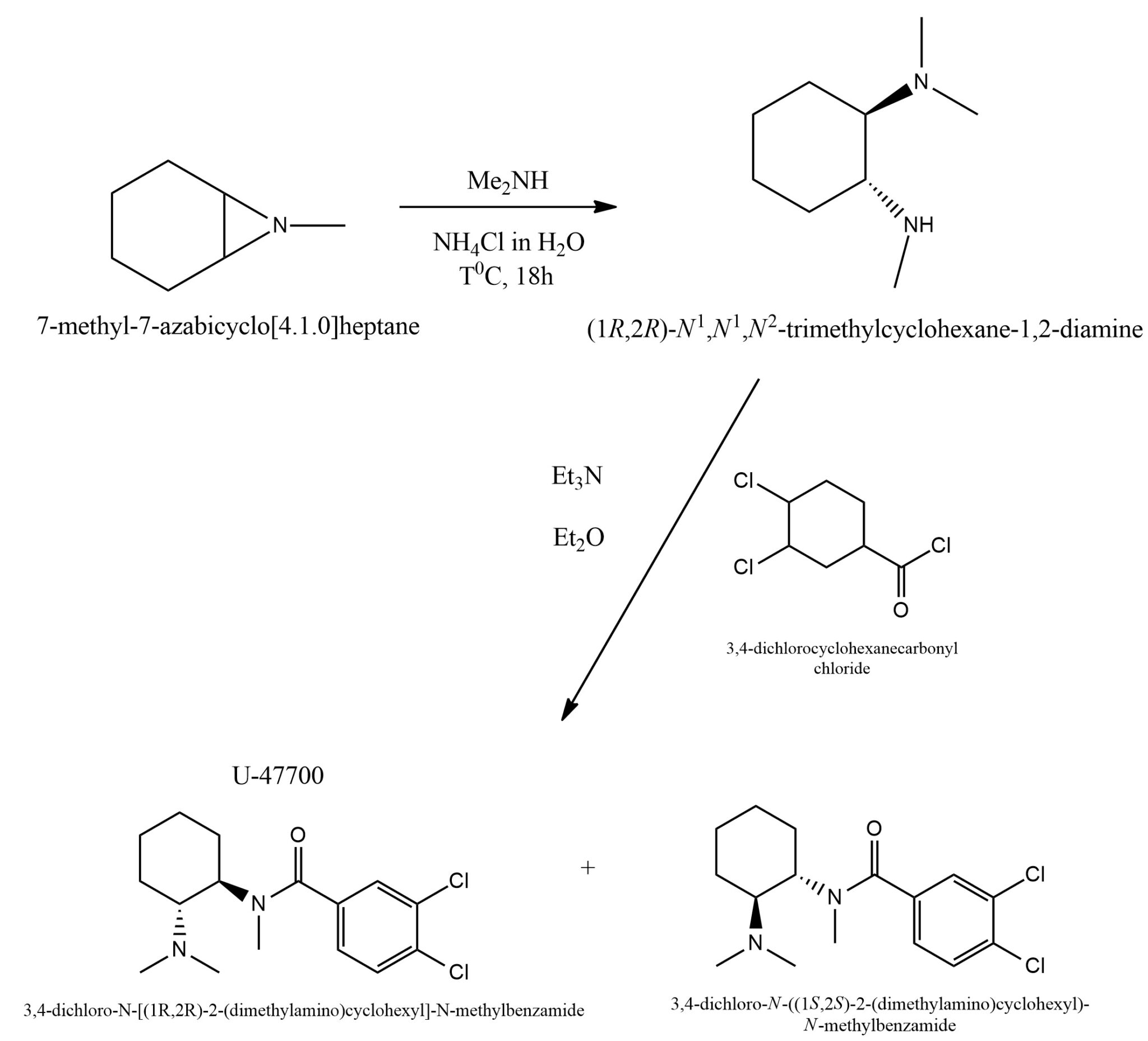 U-47700 (U4) : Synthesis, Uses, and Legality - Safrole