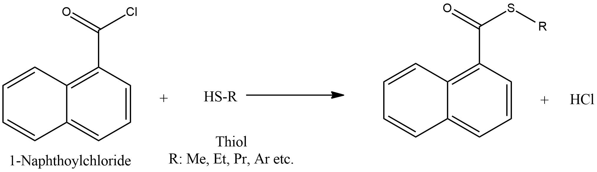 Synthesis and Physico-Chemical Properties of 1-Naphthalenecarbonyl ...