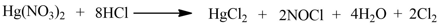 Mercury(II) Nitrate. Synthesis, Physico-Chemical Properties, Reactions ...