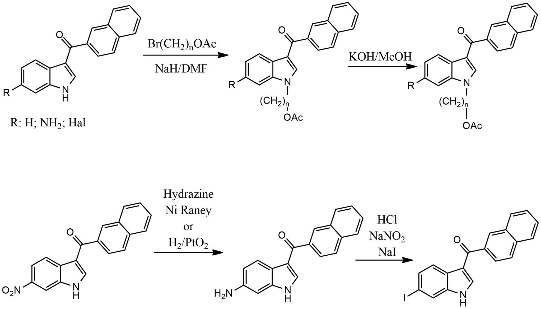 The Physico-Chemical Properties and Synthesis of Naphthoylindoles - Safrole